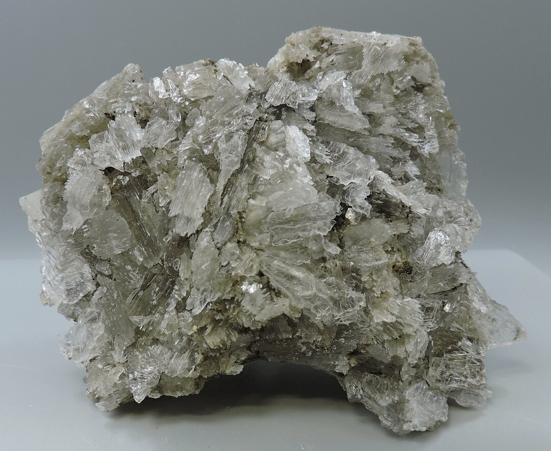 Gypsum Crystal Cluster From Germany – Cabinet Size - Etsy