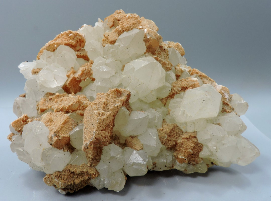 Quartz With Calcite From Romania – Cabinet Size - Etsy