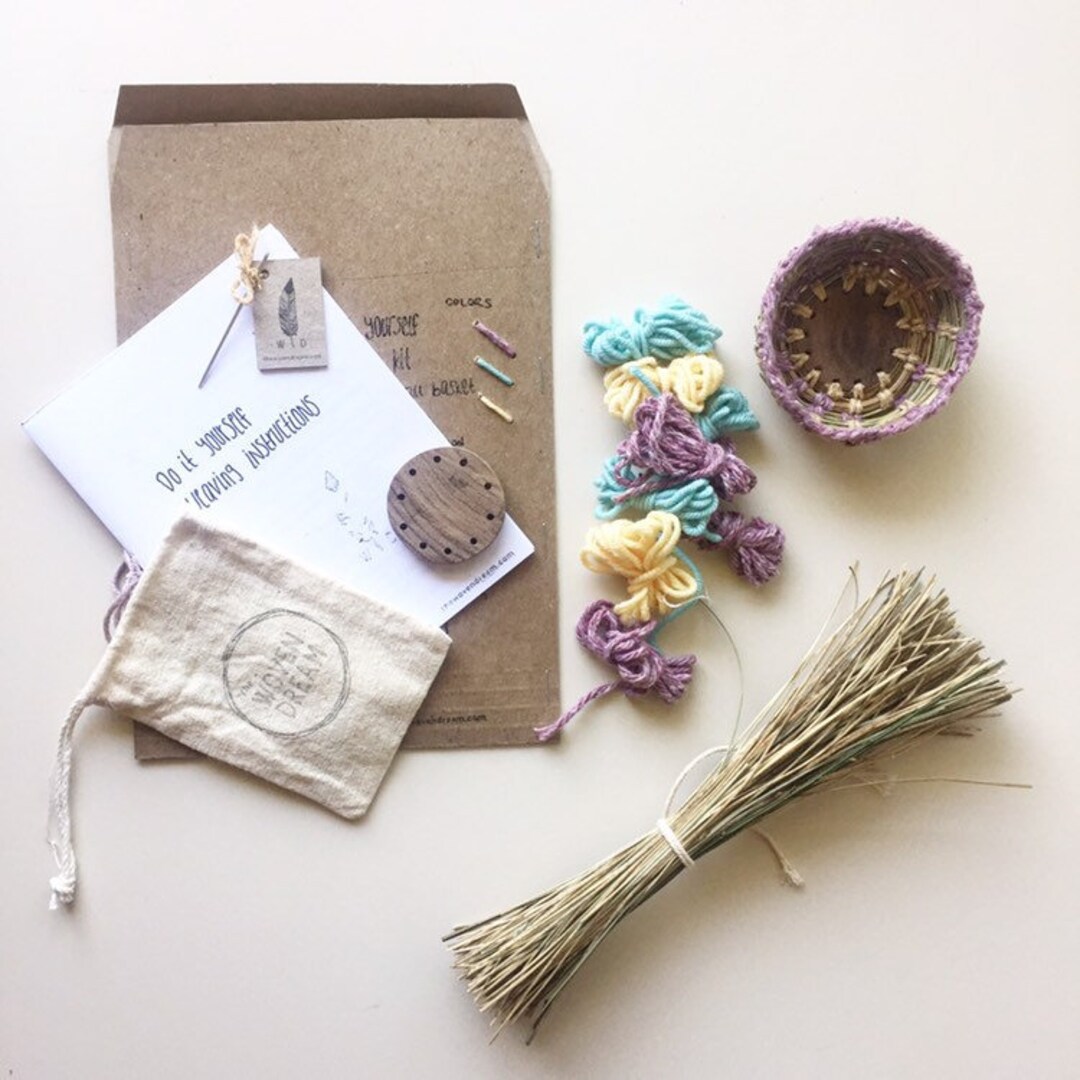 Weaving Kit, DIY Weaving Kit, Coil Weaving Kit, Plastic Free Gift, All ...