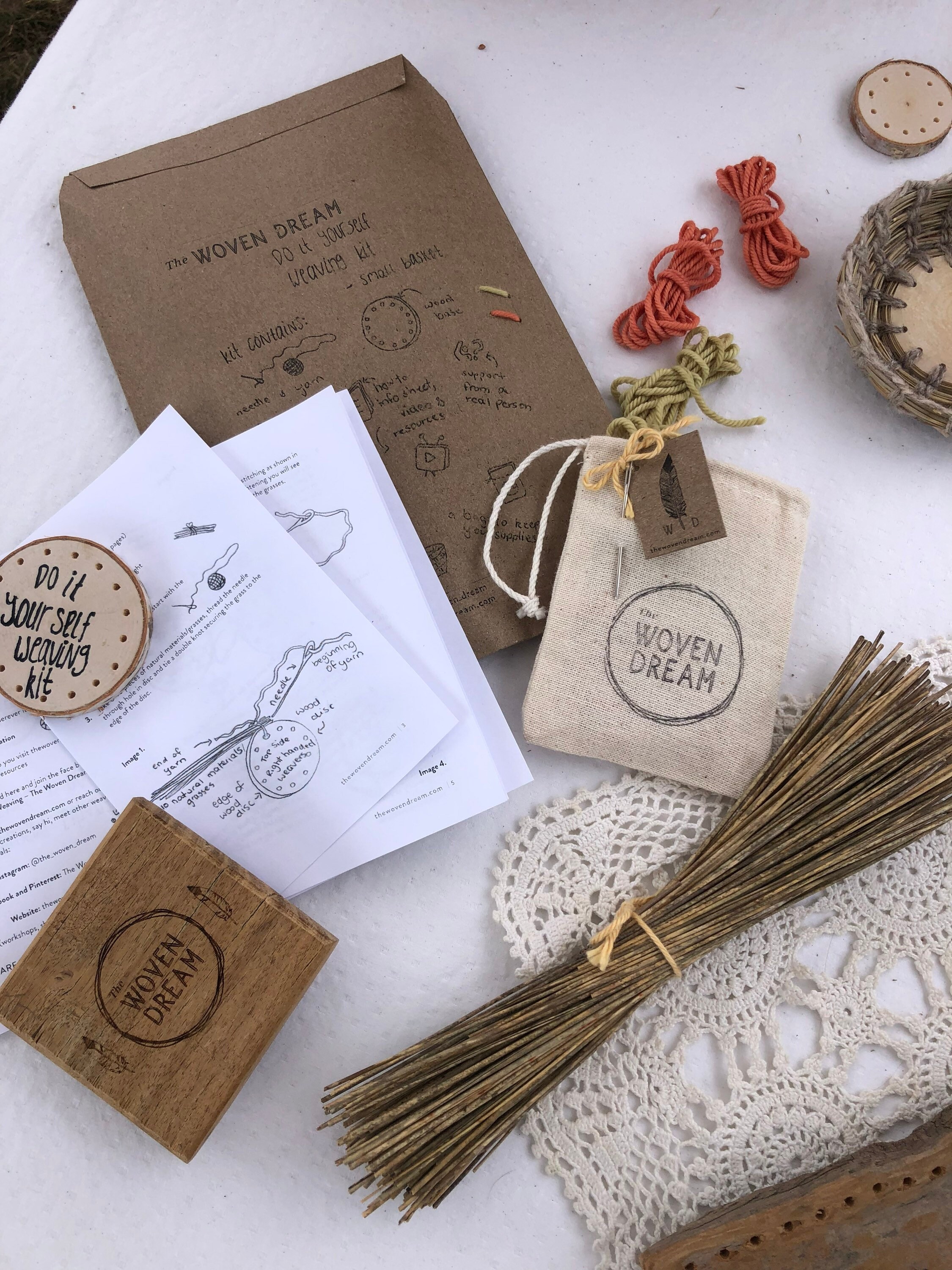 DIY Weaving Kit, Choose Your Colours, Coil Weaving Kit, Learn to Weave ...