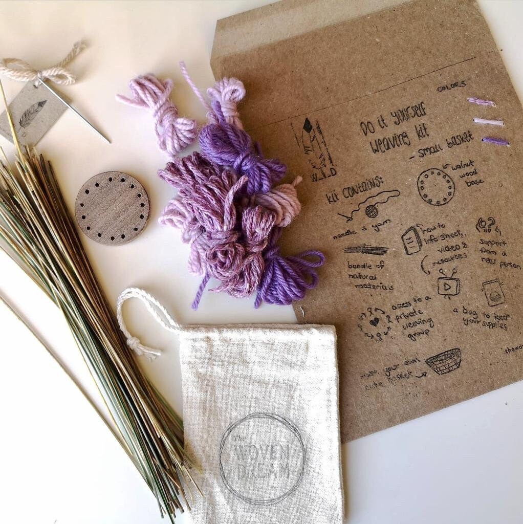 DIY Weaving Kit, Coil Weaving Kit, Learn to Weave, Weaving Kit Do It ...