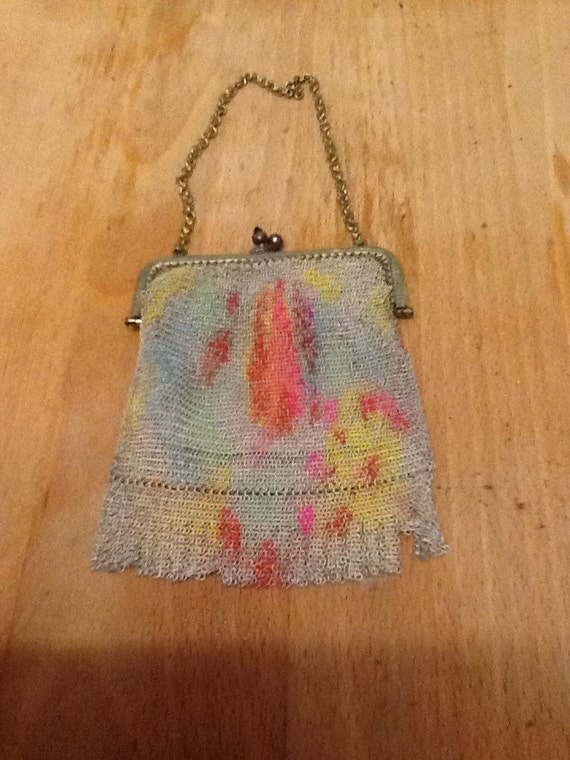 Victorian Chain Mail Silver Purse Very Collectable Sought | Etsy