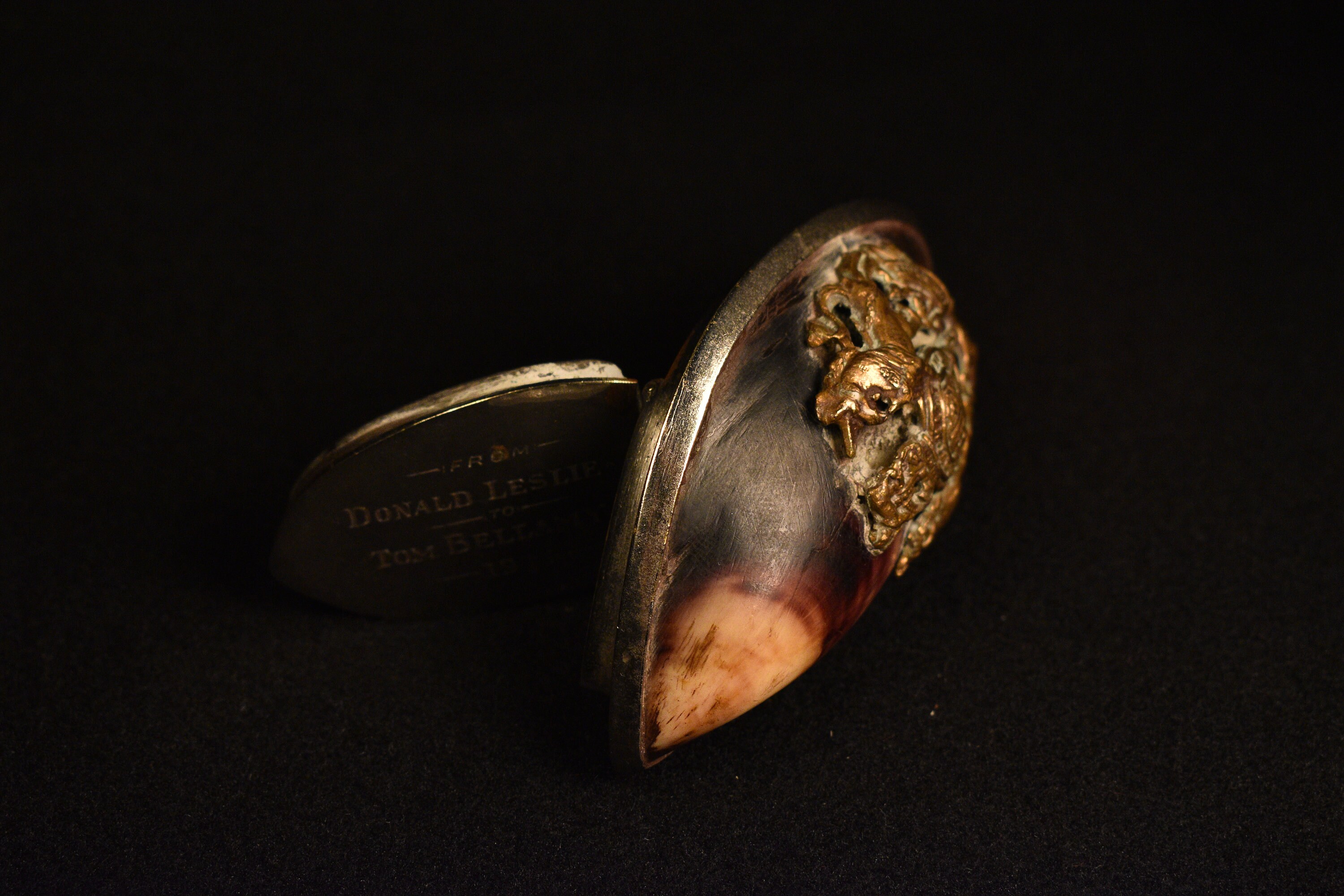 Unique WW1 Parting Gift - Personalized Snuff Box - AMAZING