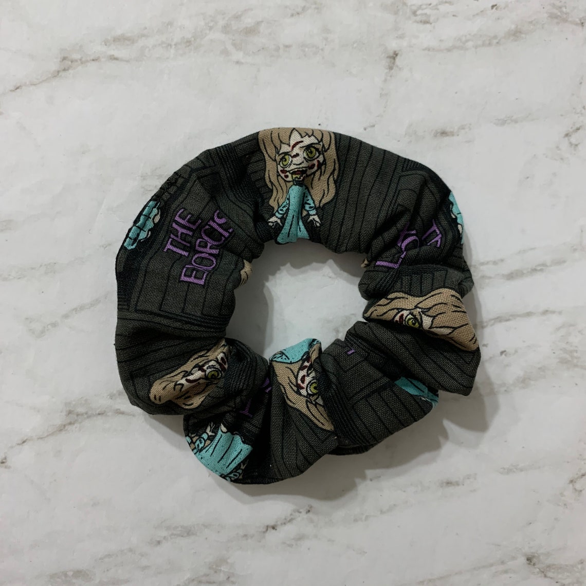The Exorcist Scrunchie Regan Scrunchie Horror Movie | Etsy