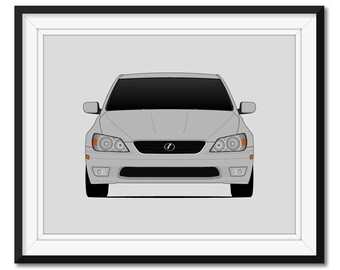 Lexus Is300 Poster | Etsy