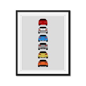 Bmw M3 Rear View - Etsy