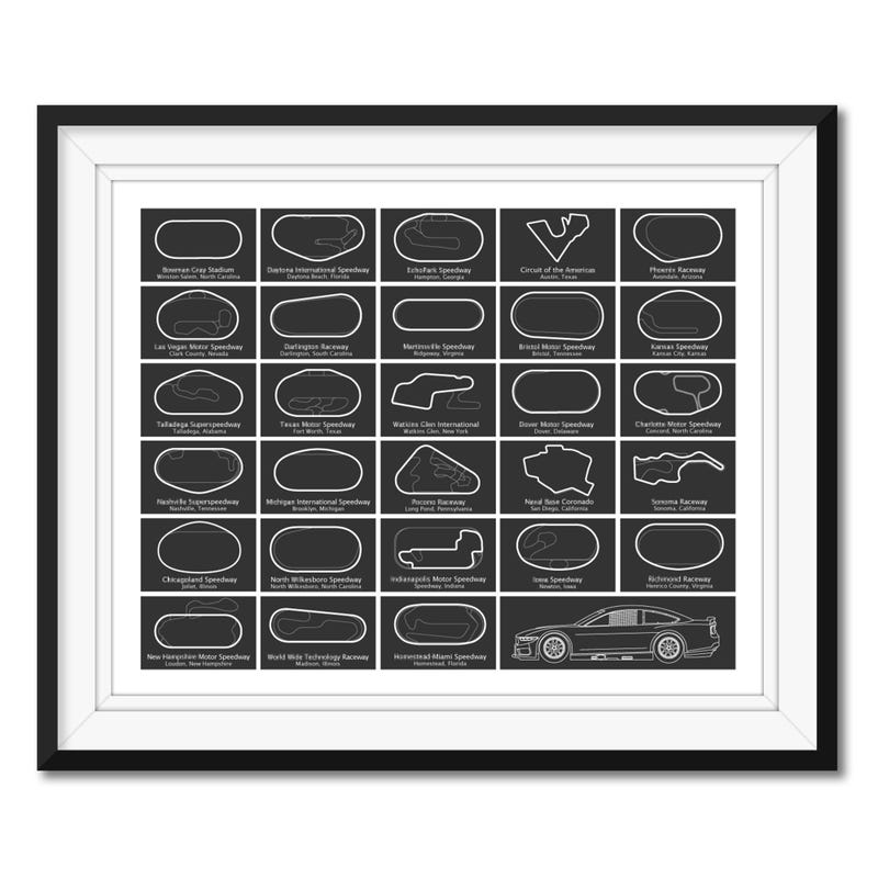 Nascar Poster Digital - Etsy