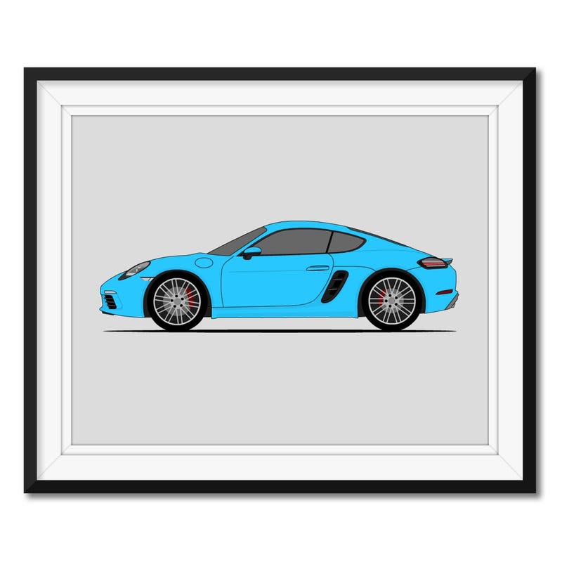 Porsche Cayman Gts 718 - Etsy UK