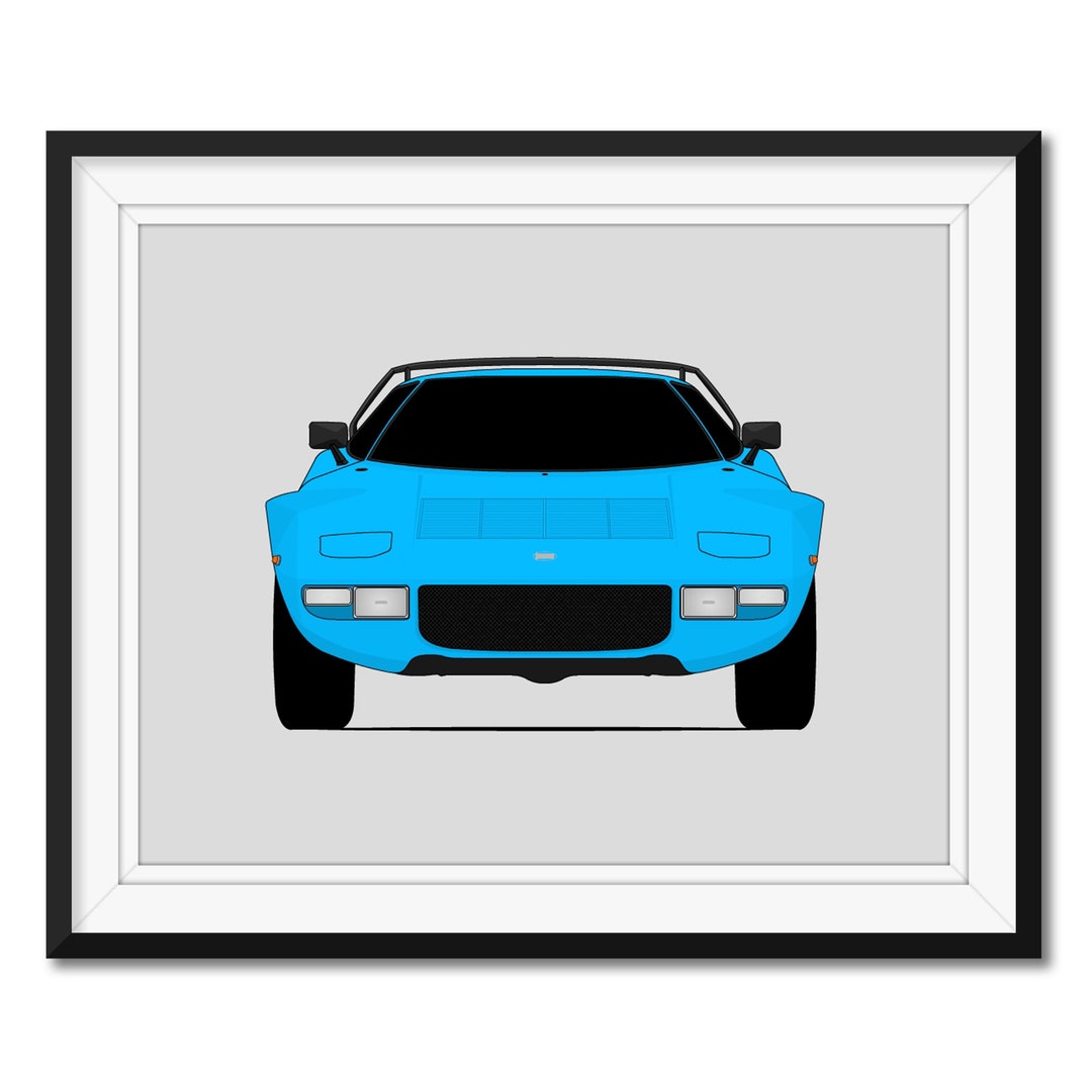 Lancia Stratos HF (1973-1978) Inspired Poster Print Wall Art Decor CX1 ...