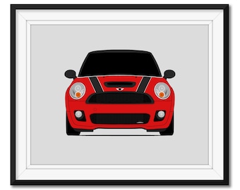 Mini R56 Wall Art - Etsy