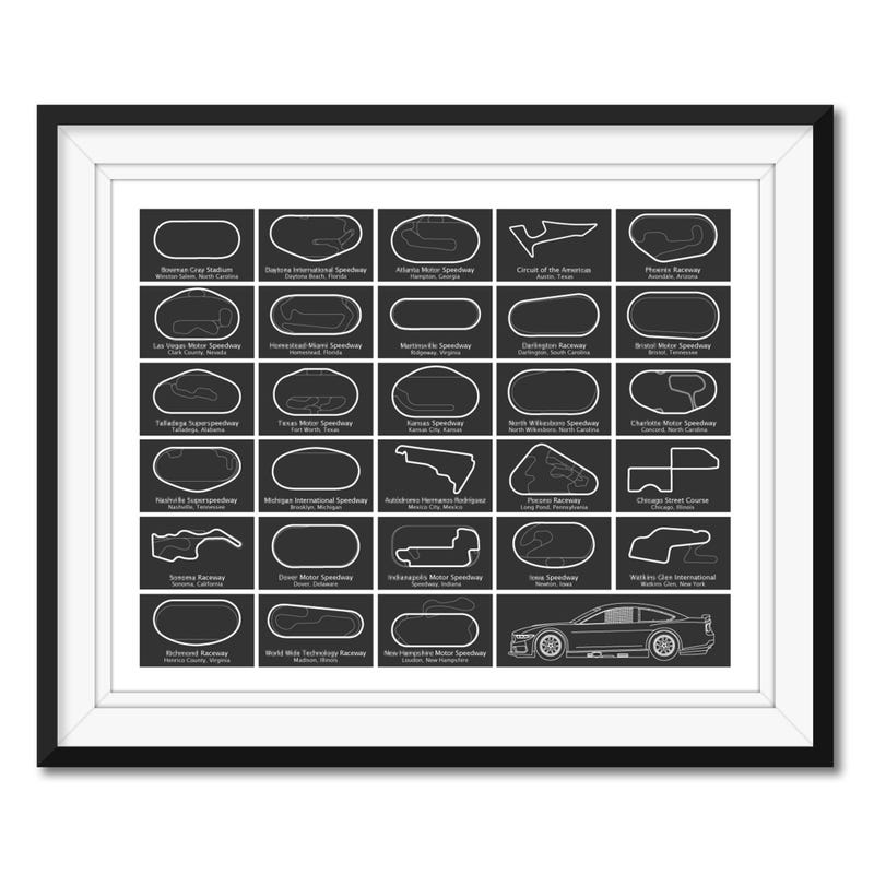 Nascar Track Collectables - Etsy