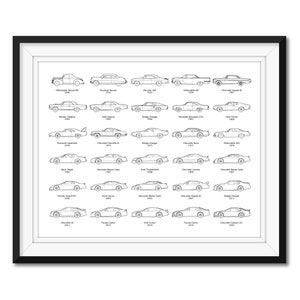 NASCAR Generations Inspired Race Car Poster Print Wall Art - Etsy