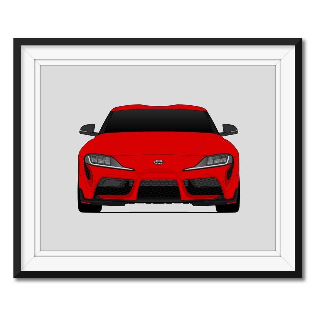 Toyota Supra A90 MK5 (2020 - Present) 5th Generation Inspired Carposter ...