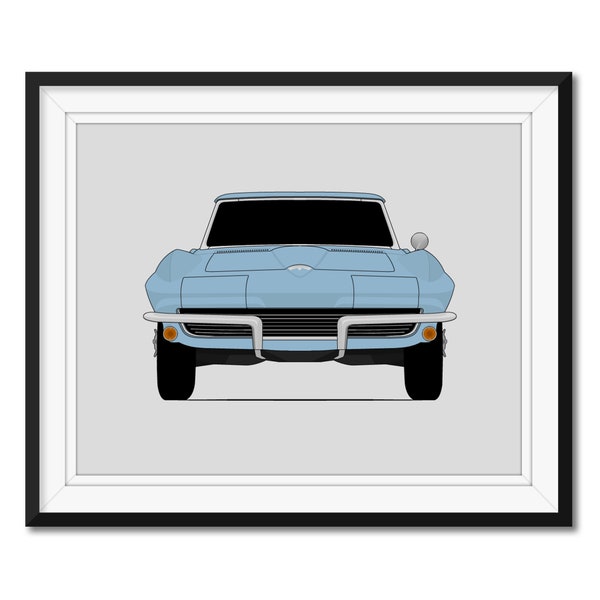1965 Corvette Wall Art - Etsy