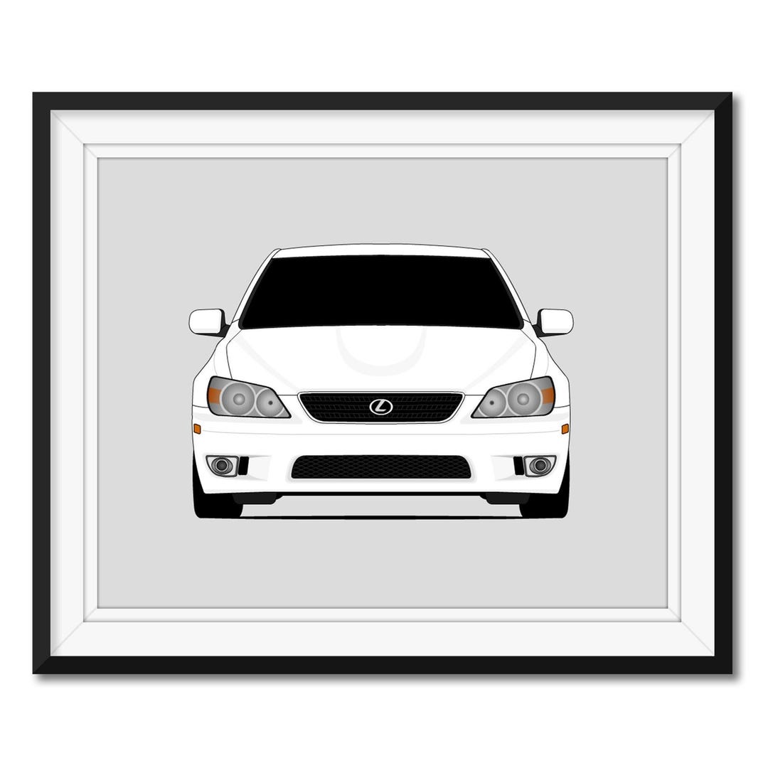 Lexus IS300 (1998-2002) XE10 Gen 1 Poster Print Wall Art Decor CX1 ...