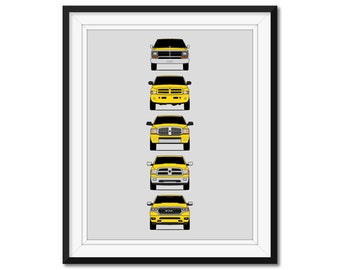 Ram 2500 Poster - Etsy