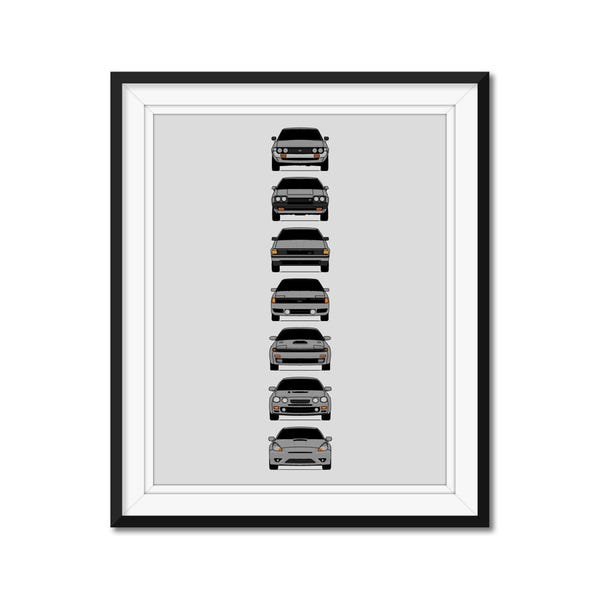 Toyota Celica Art Print - Etsy