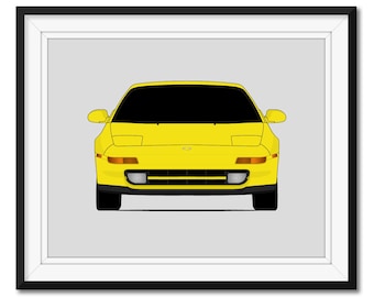 Toyota Mr2 Art - Etsy