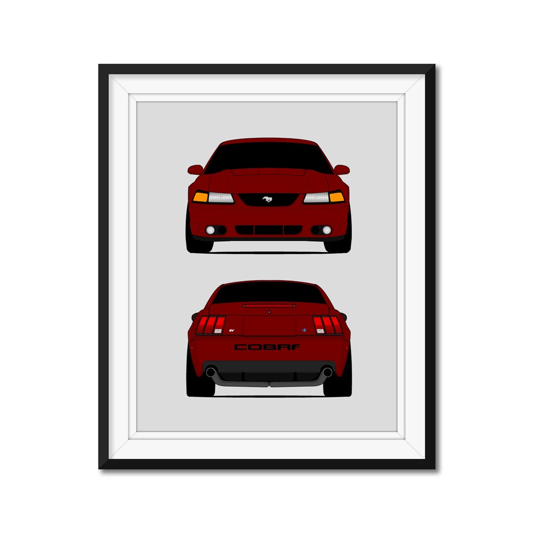 Ford Mustang SVT Cobra Terminator SN95 (2003-2004) (front and Rear ...