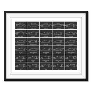 NASCAR Generations Inspired Race Car Poster Print Wall Art - Etsy