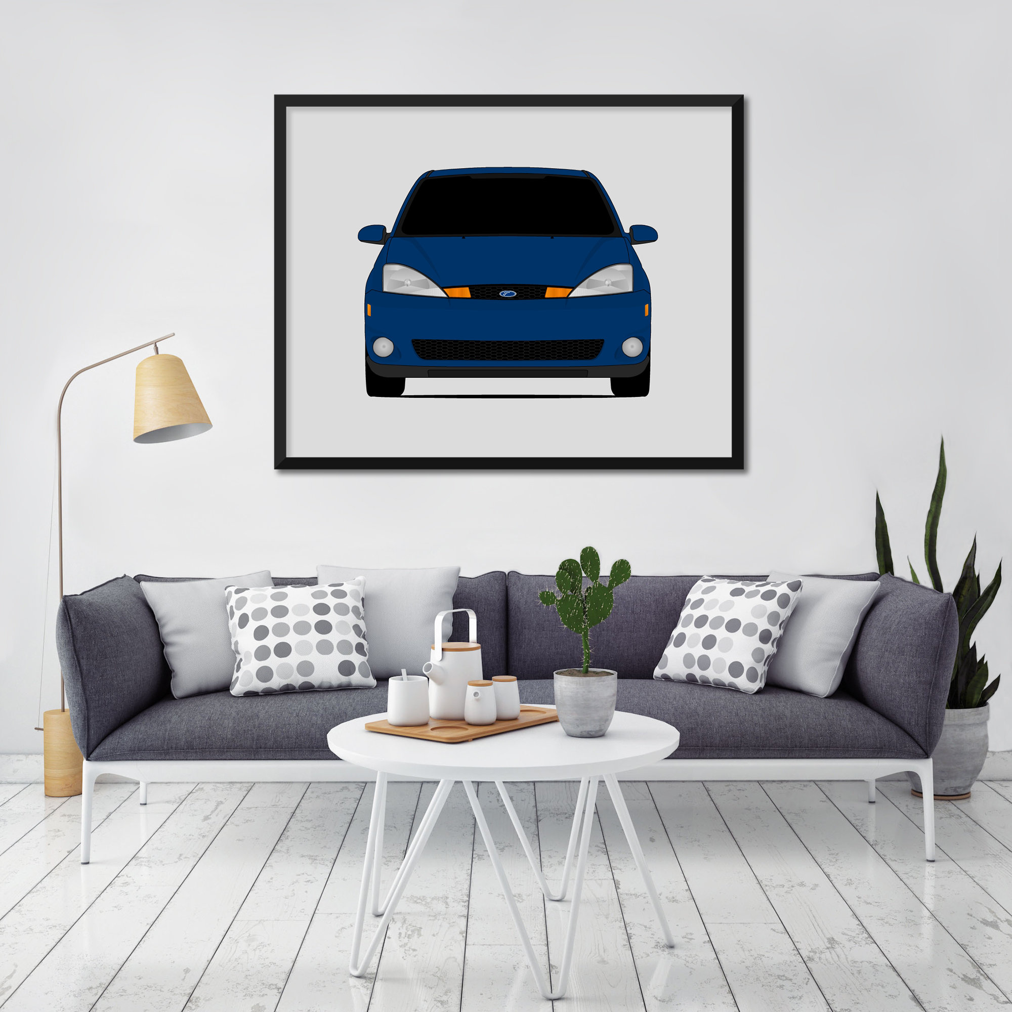 Ford Focus SVT 2002-2004 1st Generation Inspired Car Poster - Etsy