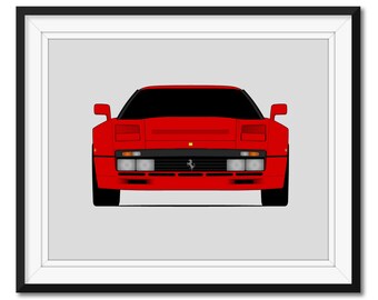 Ferrari 288 GTO Poster - Etsy