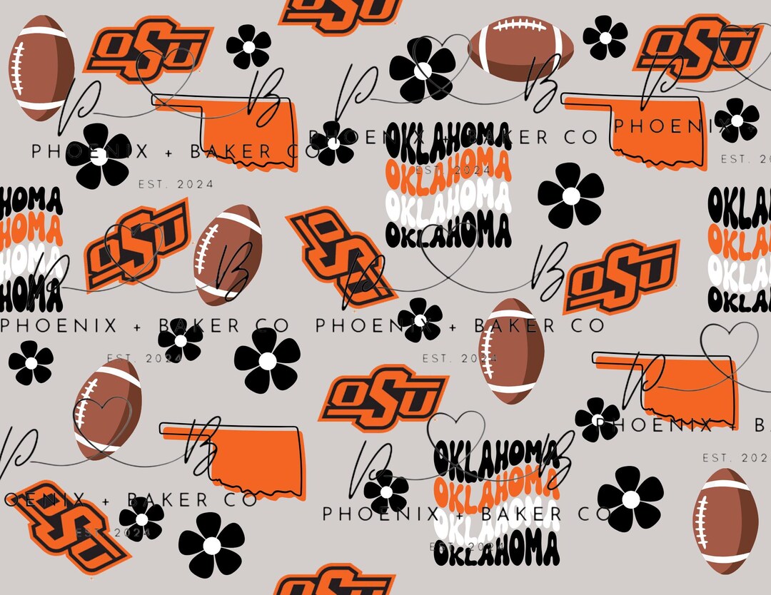 OSU Football Seamless - Etsy