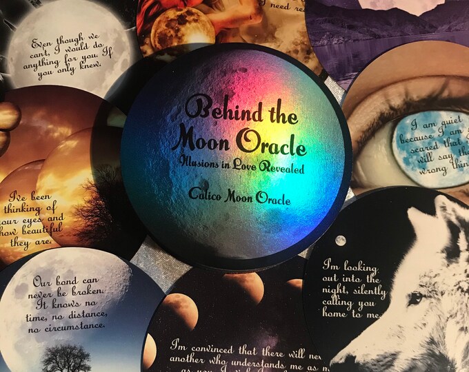 Behind the Moon Oracle Deck | Etsy