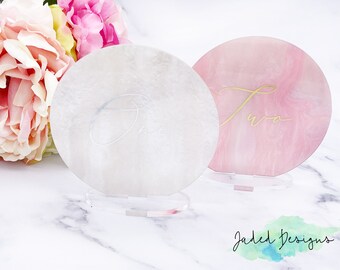 Pearl Table Numbers - Etsy