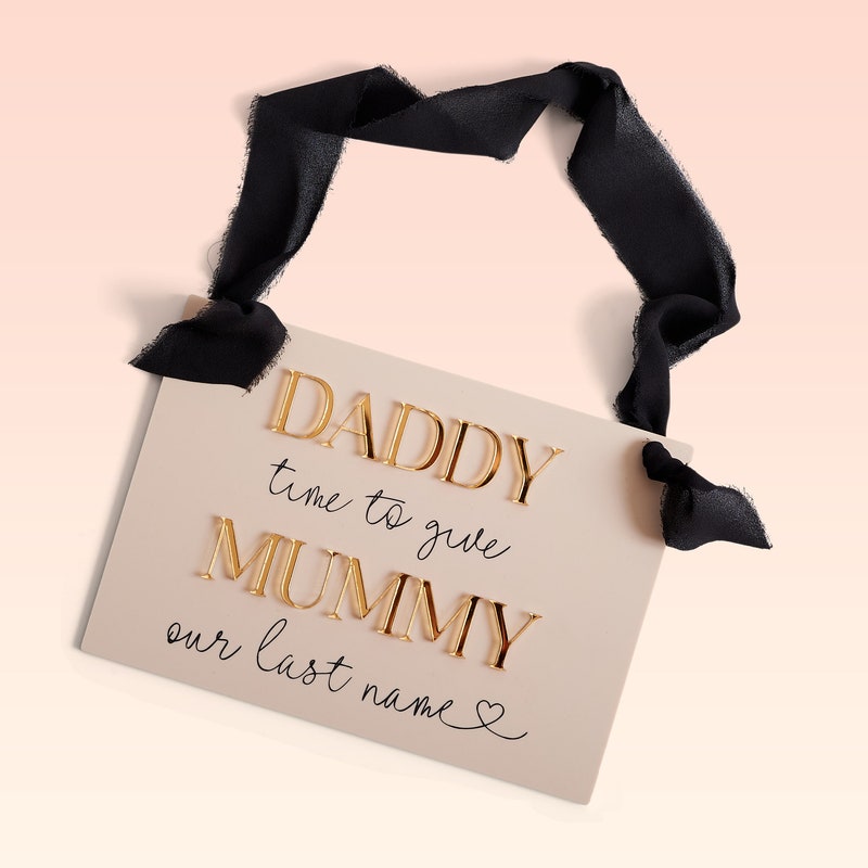 Page Boy Sign - Etsy UK