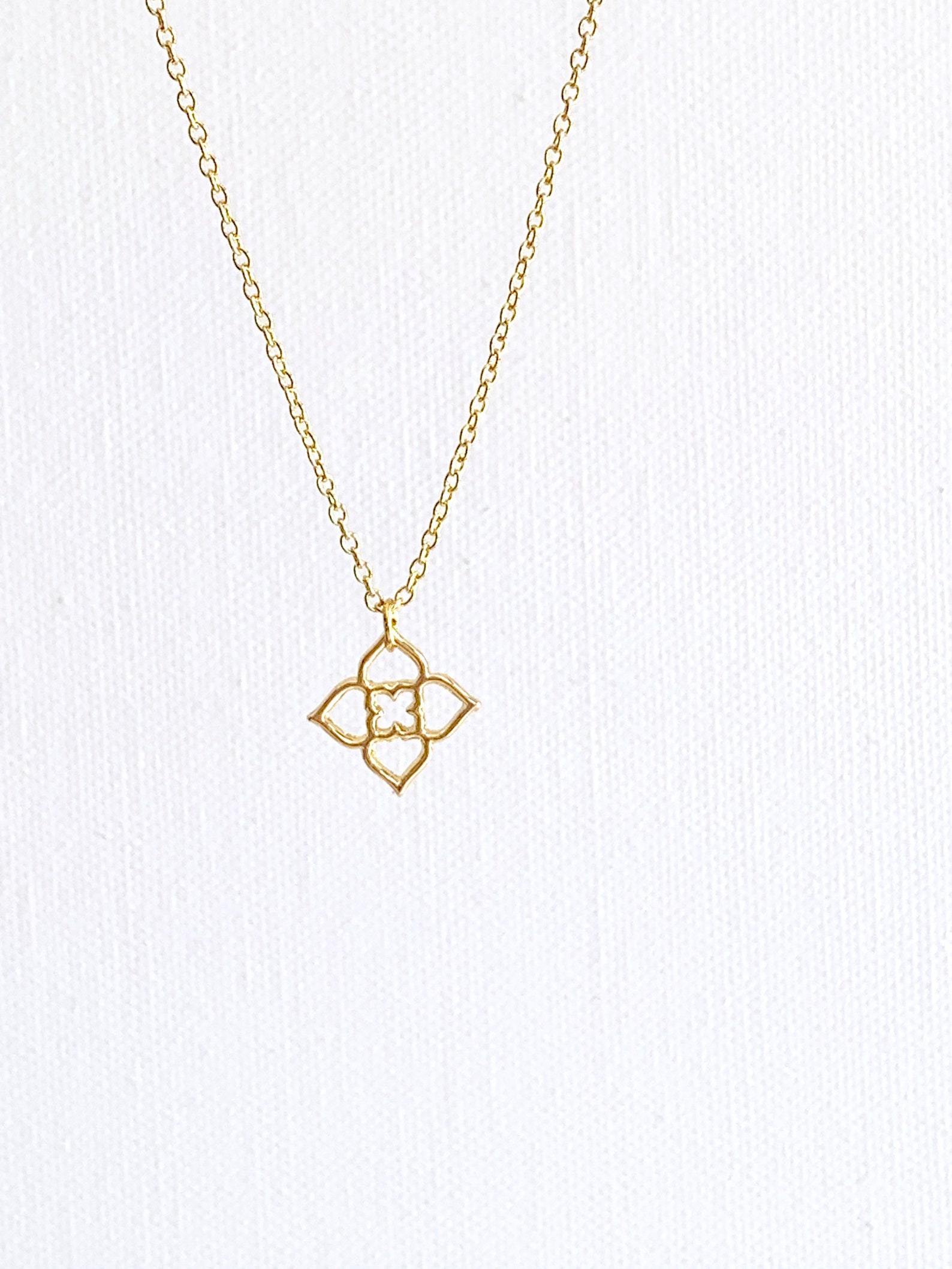 Gold Necklace Gold Mandala Necklace Geometric Necklace Gold | Etsy