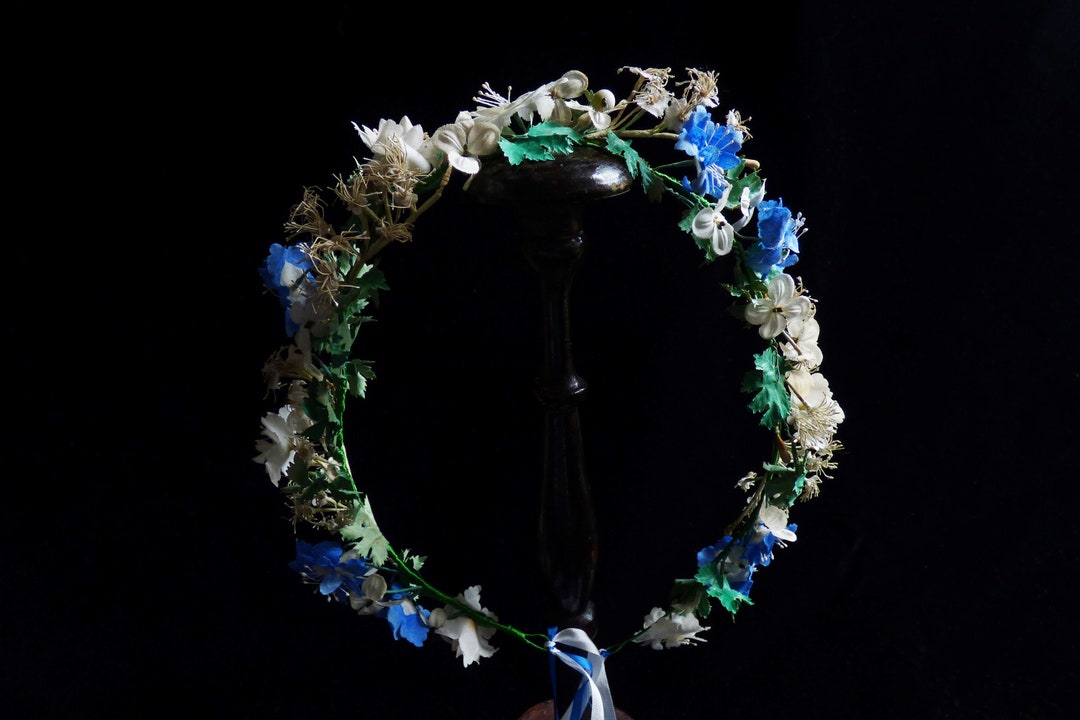 Antique Crown Floral Strand 1880s Antique Millinery - Art Nouveau ...