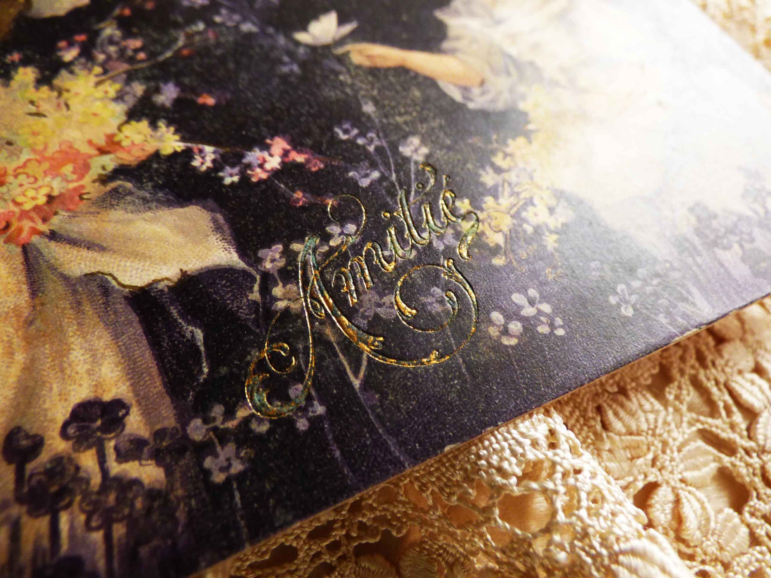 2 Victorian Language of Flowers Postcards 1900s - Vintage French Card ...