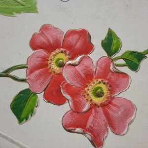 2 Vintage Cards Forget-me-not 1900s - Vintage French Card - Embossed ...