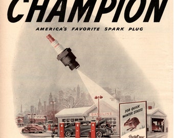 Spark plug art | Etsy