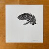 Orca - Original Lino Cut Print Whale - Etsy