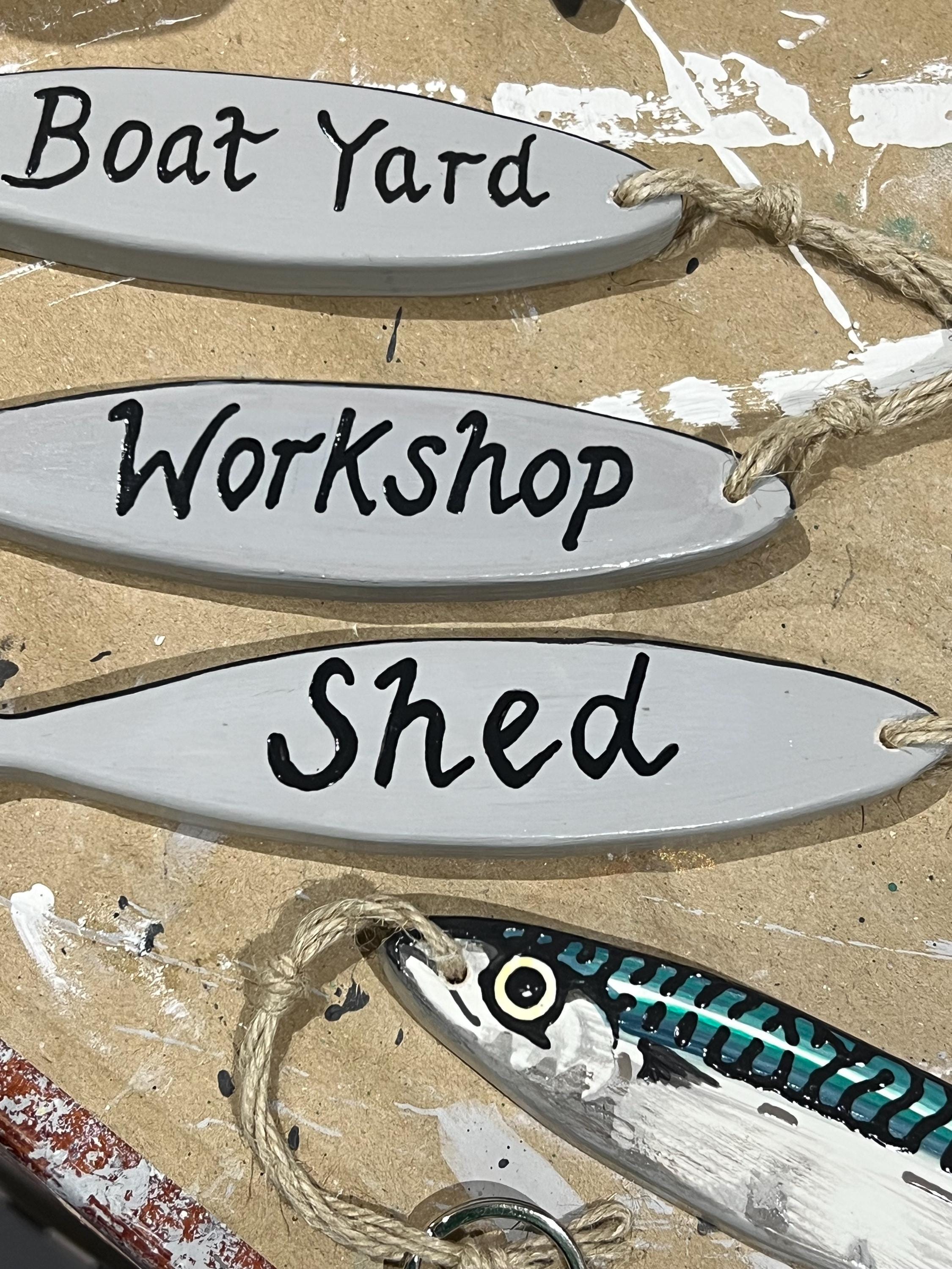 1 Mackerel Tiddler Key Ring / Wall Decor - Etsy