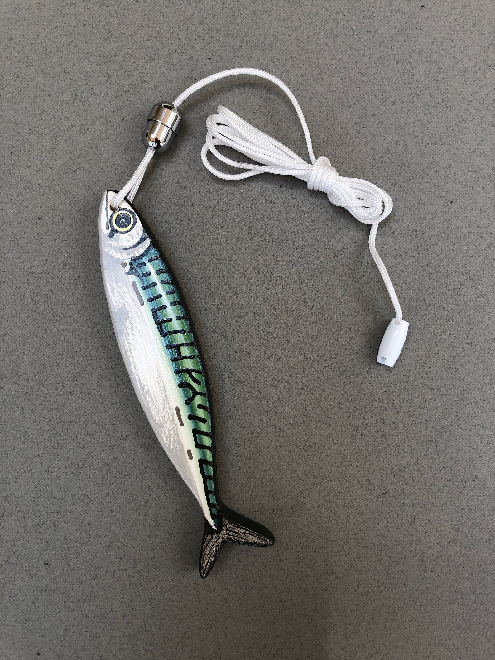 Mackerel Fish Light Pull Cord Fish Art | Etsy