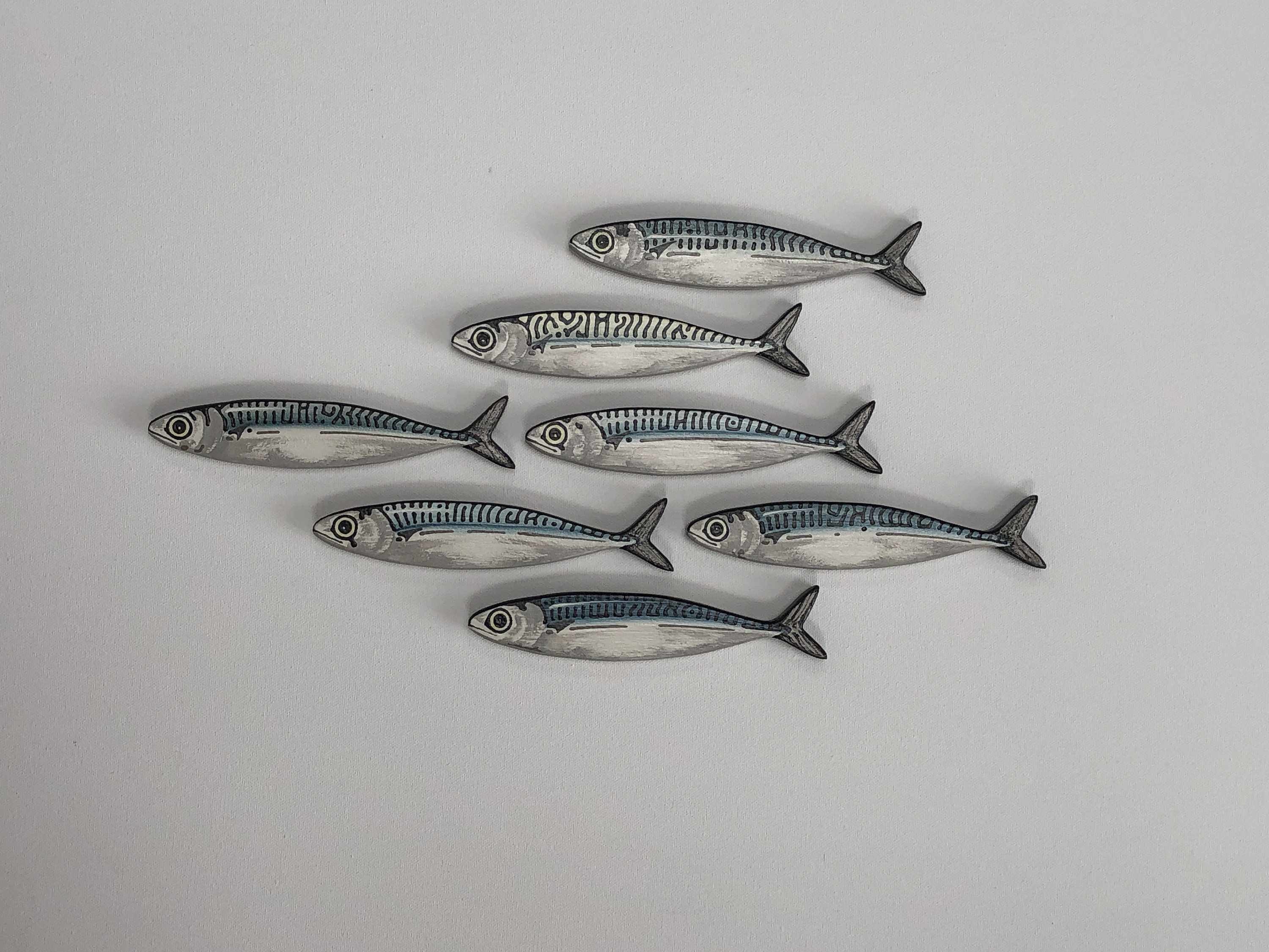 The Tiddler 1 Mackerel Fish Sculpture | Etsy