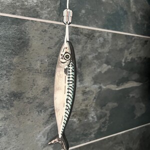Mackerel Fish Light Pull Cord, Fish Art - Etsy