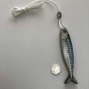 Mackerel Fish Light Pull Cord, Fish Art - Etsy