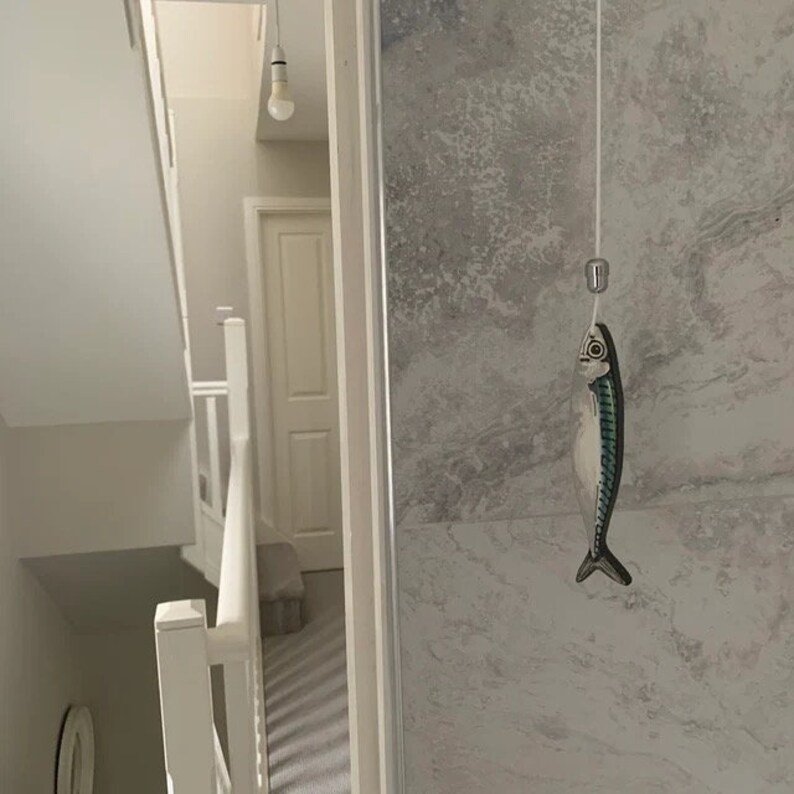 Mackerel Fish Light Pull Cord Fish Art - Etsy