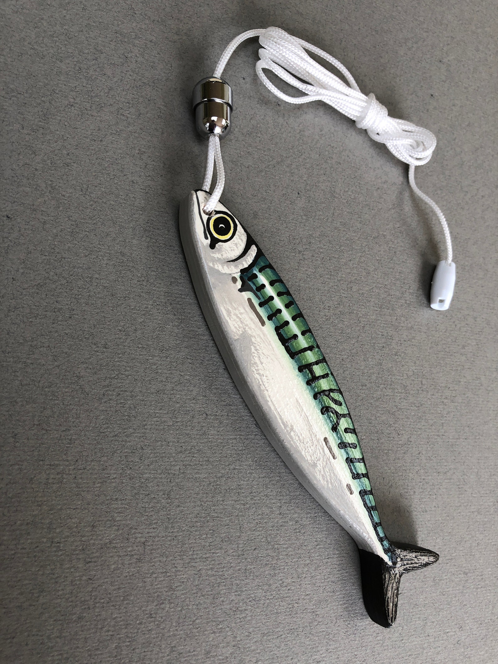 Mackerel Fish Light Pull Cord Fish Art | Etsy