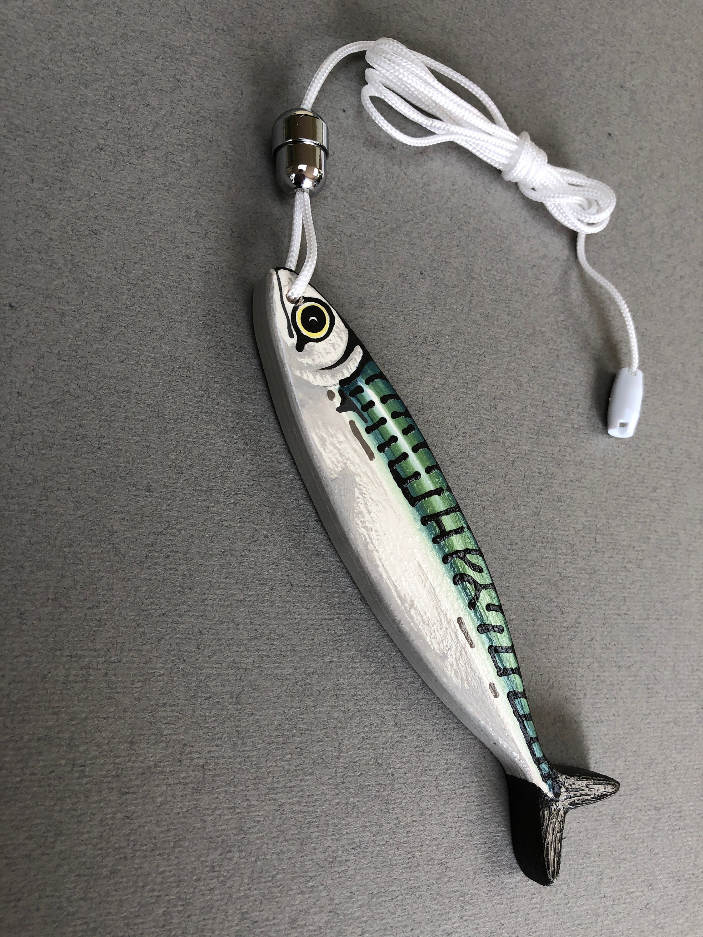 Mackerel Fish Light Pull Cord Fish Art - Etsy UK