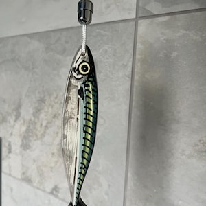 Mackerel Fish Light Pull Cord, Fish Art - Etsy