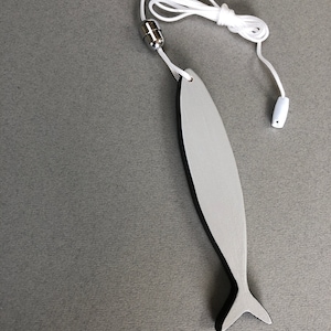 Mackerel Fish Light Pull Cord, Fish Art - Etsy
