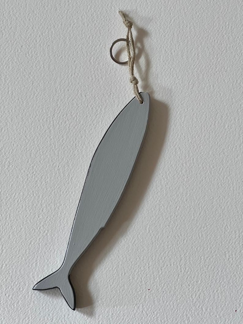 1 Chunky Mackerel Fish Key Ring/wall Decor - Etsy UK