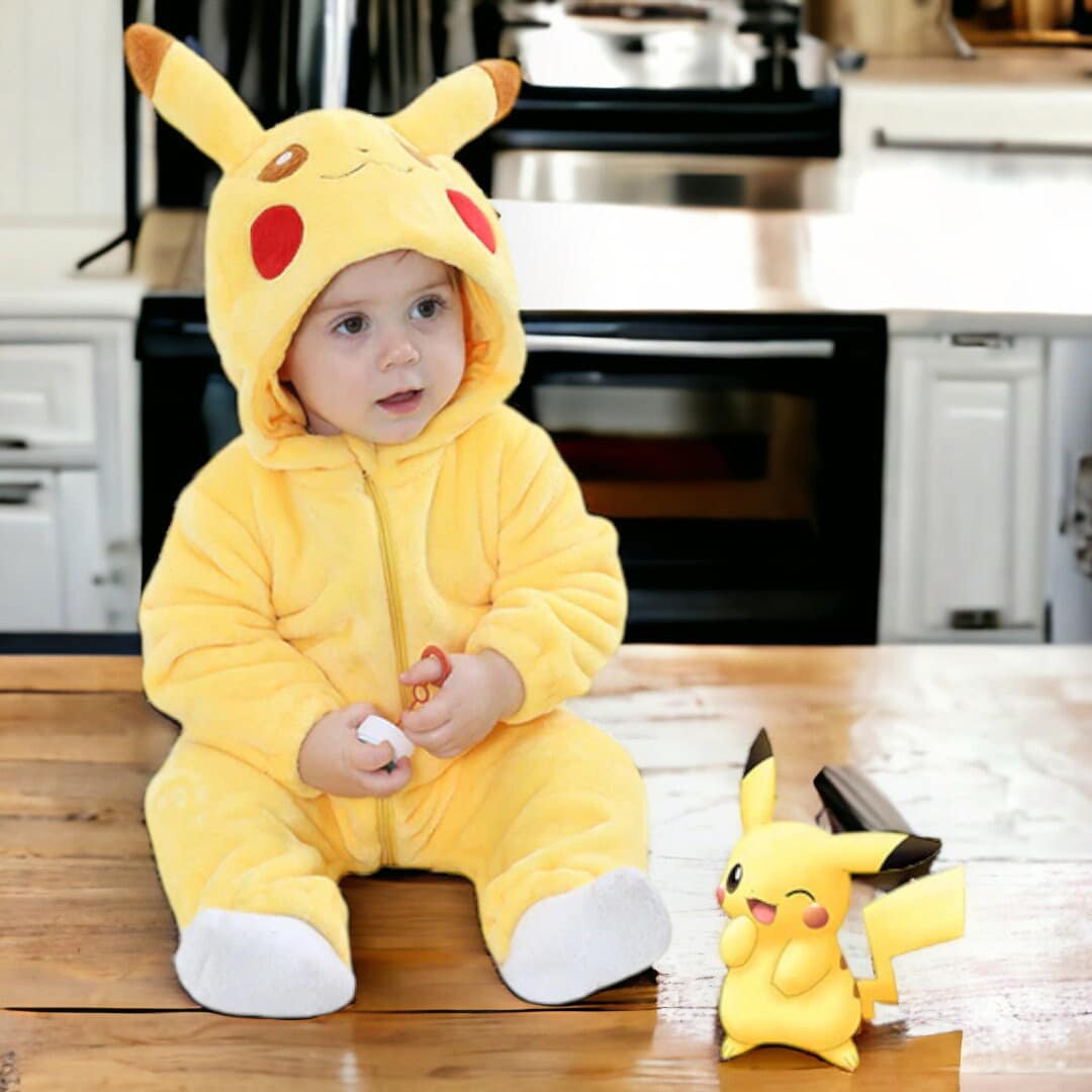 Pikachu Onesie Pajamas Pikachu Baby Cosplay Costume Baby - Etsy