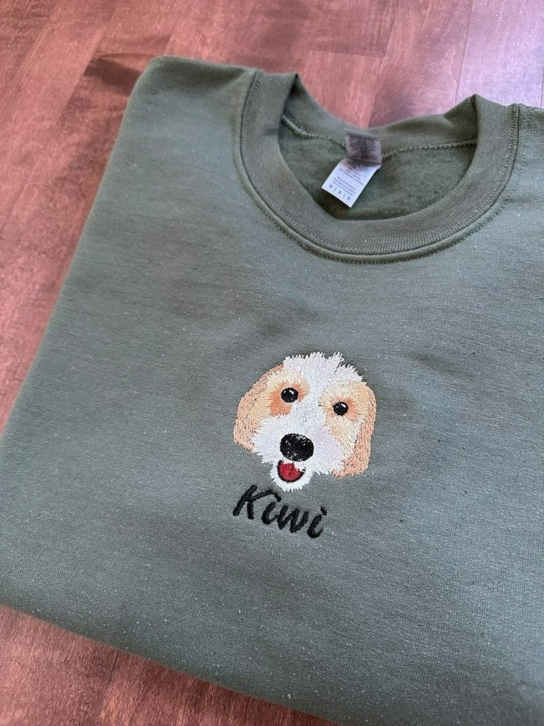 Custom Embroidered Pet Sweatshirts, Custom Dog/cat From Embroidered ...