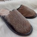 Goat Fur Slippers Unisex - Etsy